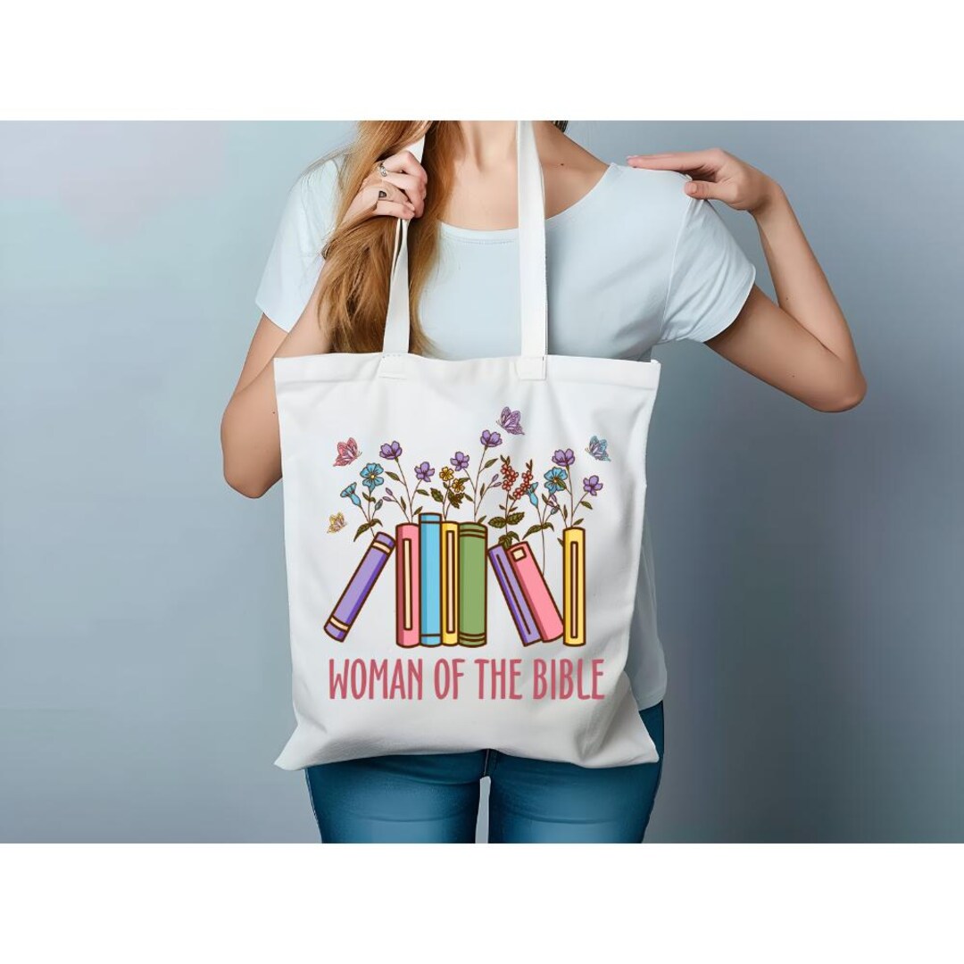 Women of the Bible Tote Bag,christian Bag for Books,christian Gifts for ...