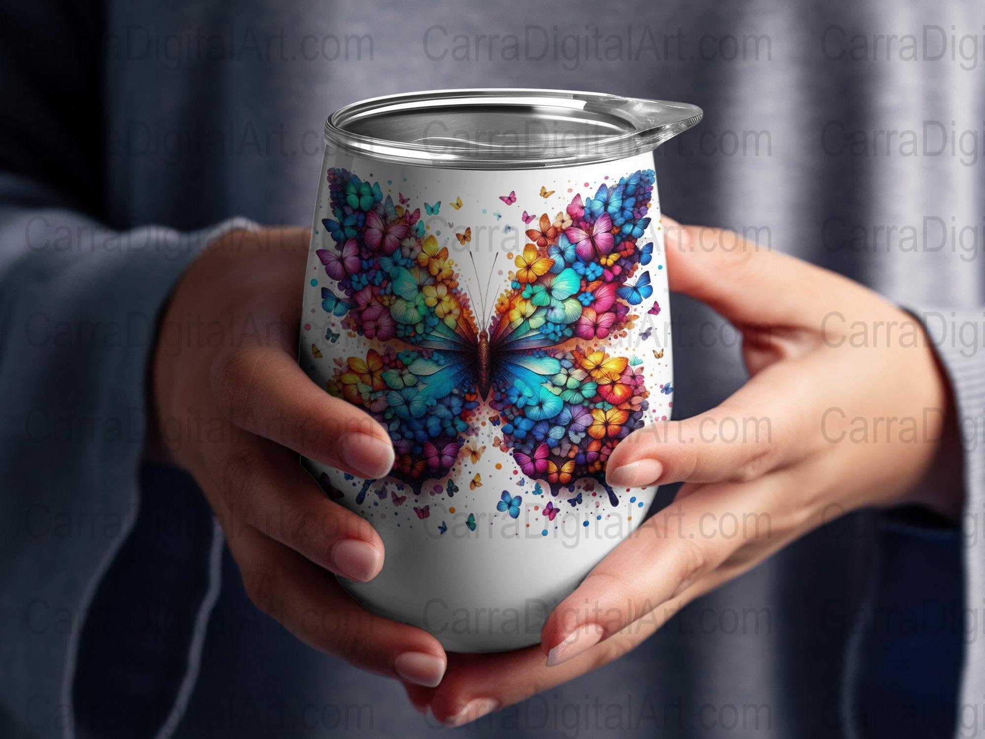 Buterrfly Png, Floral Butterfly Png, Butterfly Sublimation, Butterfly ...