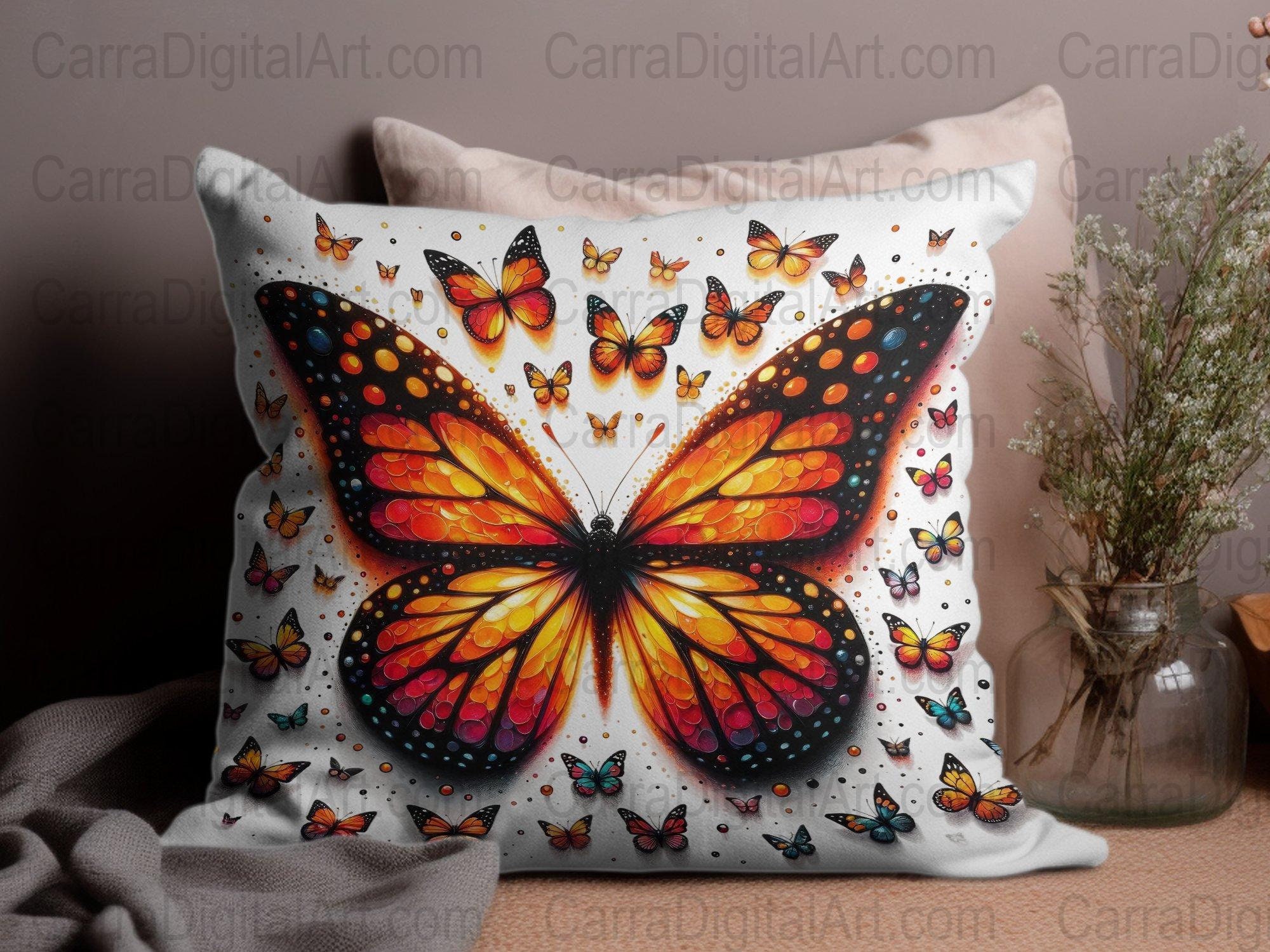 Buterrfly Png, Floral Butterfly Png, Butterfly Sublimation, Butterfly ...