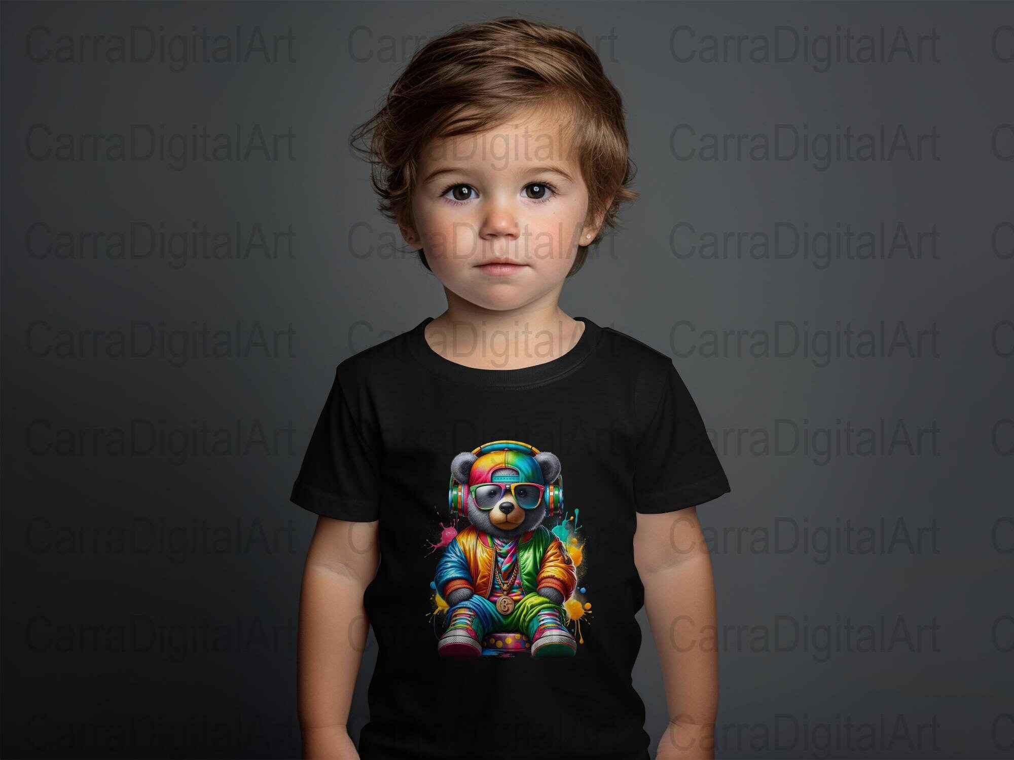 Hip Hop Teddy Bear PNG, Urban Graffiti Bear Clipart, Dope Bear ...