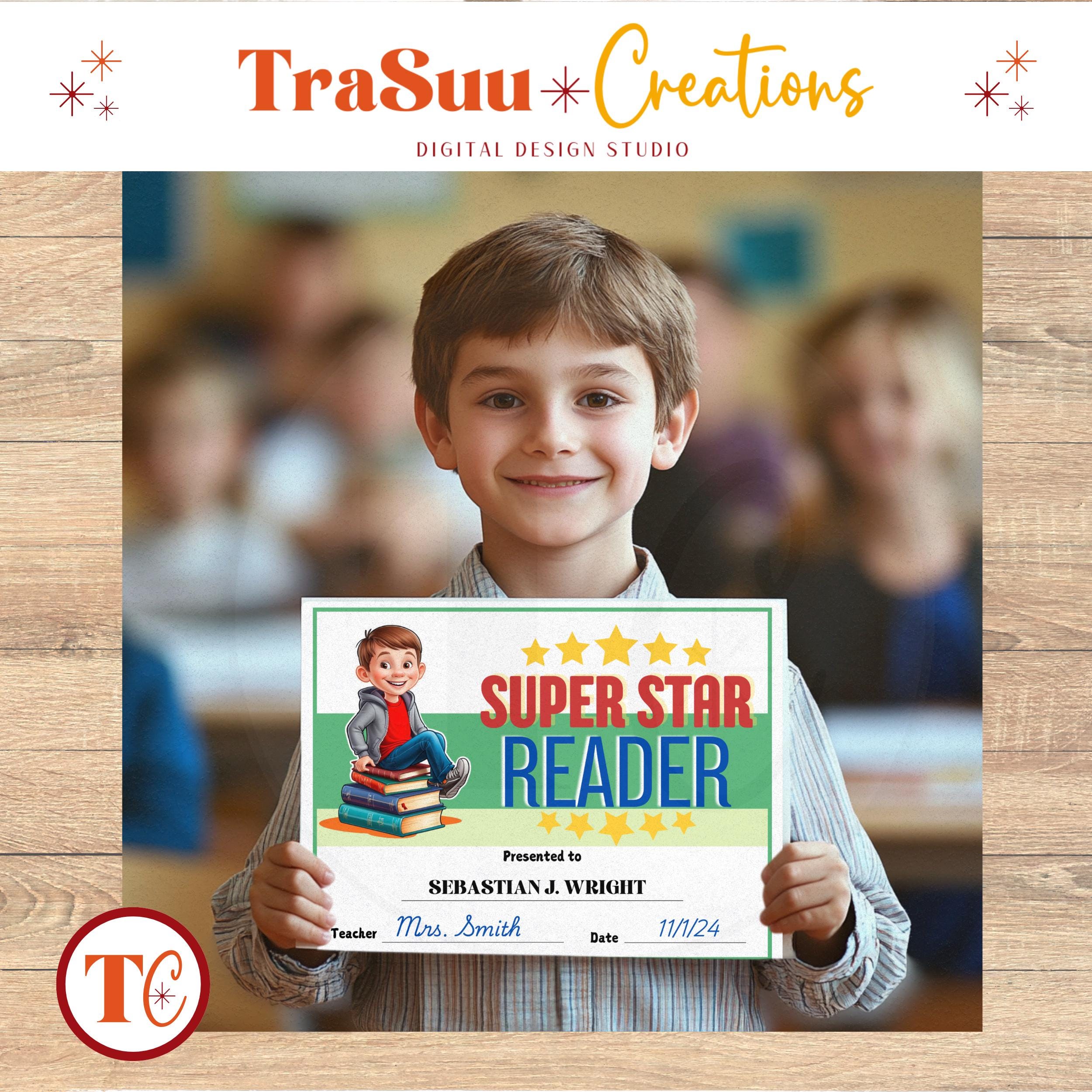 Printable Kid Award, School Certificate, Teacher Certificate, Super ...