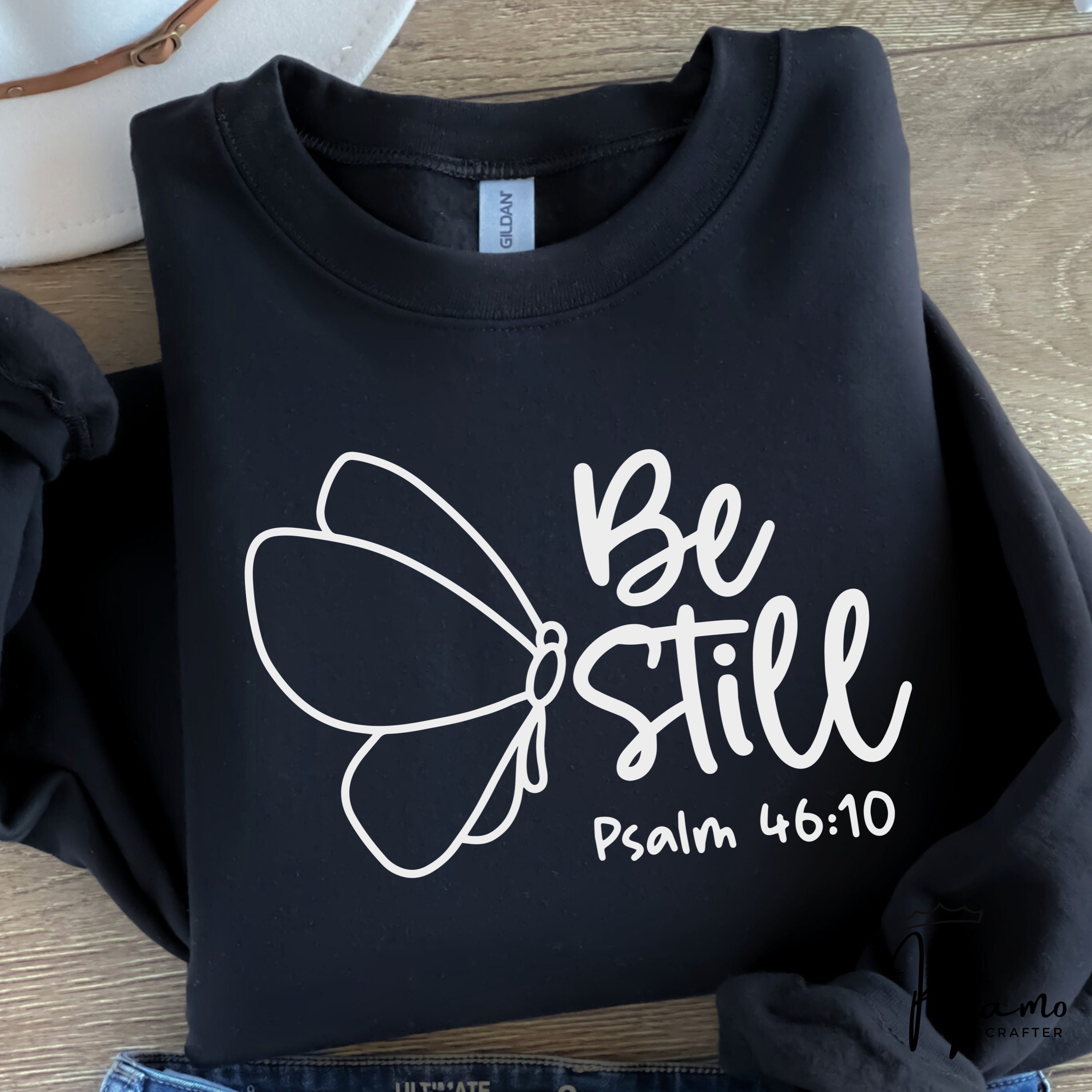 Be Still Svg, Christian Faith Jesus God Religious Quote Svg, Bible ...