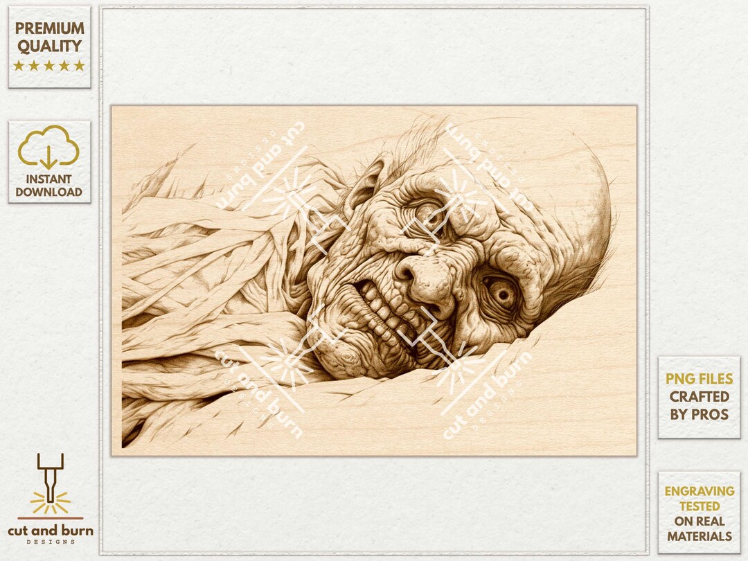 Image PNG Files to Laser Engrave | Nightmare, Dream Fear, Monster ...