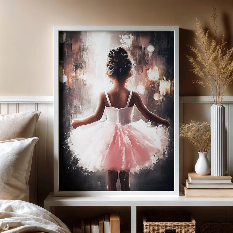 Ballet Wall Art, Dance Wall Art, Ballerina Wall Art, Modern Dance Art ...