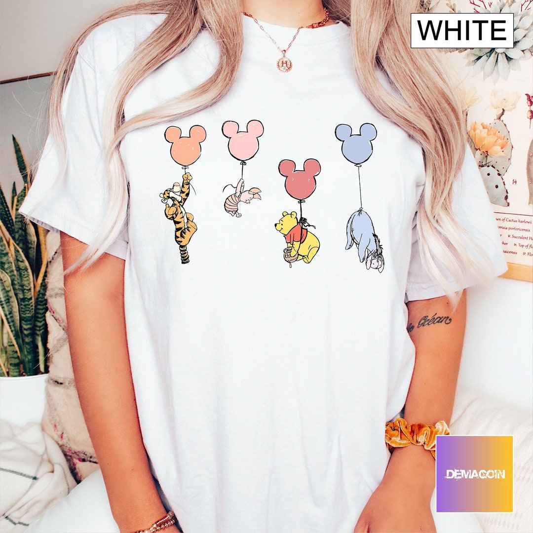 Winnie the Pooh and Friends Shirt, Winnie the Pooh Shirt, Pooh Balloons ...