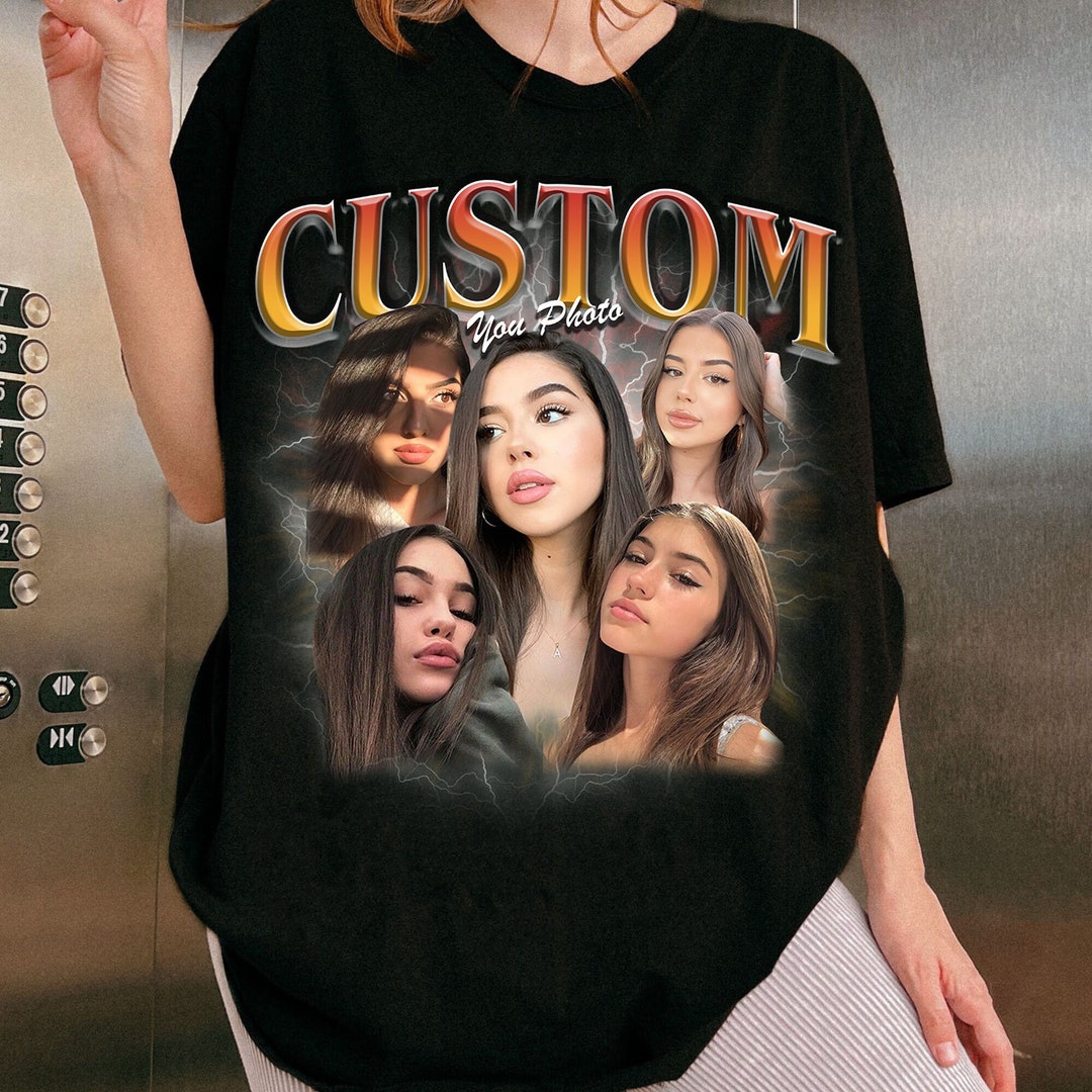 Custom Bootleg Tee, 90s Vintage Bootleg Shirt, Custom Face Shirt ...