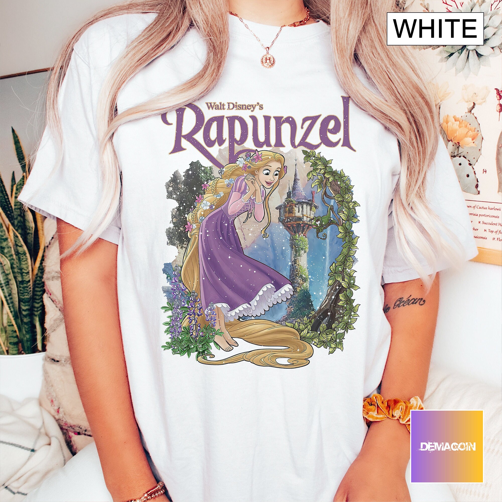 Vintage Rapunzel Shirt, Rapunzel Princess Shirt, Walt Disney Princess ...