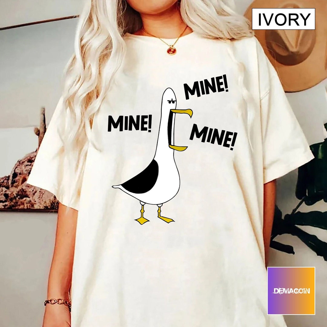 Mine Mine Mine Seagull Finding Nemo, Disney Mine - Etsy