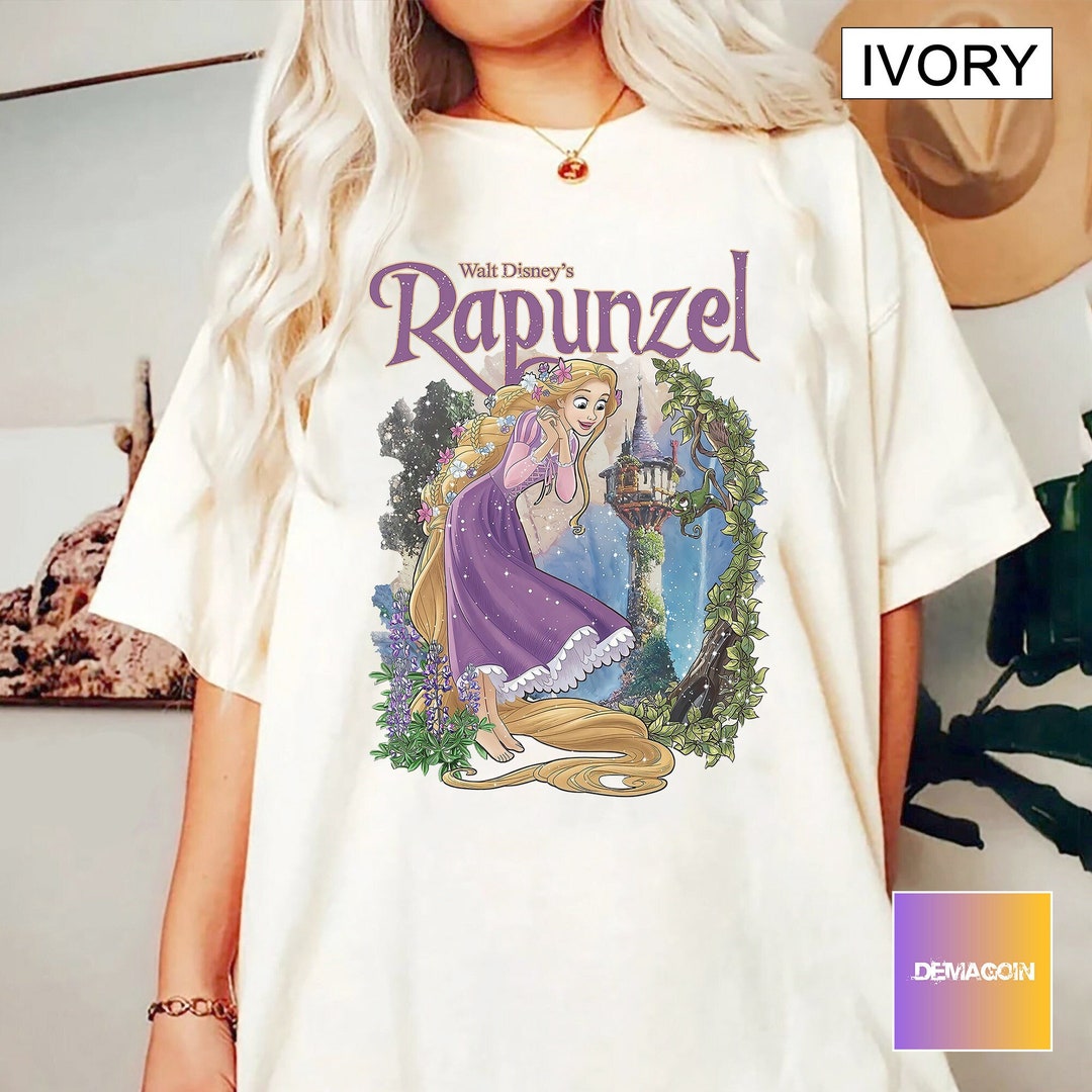 Vintage Rapunzel Shirt, Rapunzel Princess Shirt, Walt Disney Princess ...