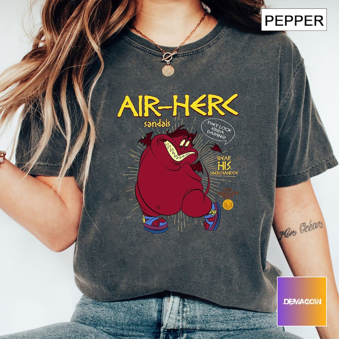 Air-herc Sandals, Wear His Merchandise, Free Medallion Inside, Hercules ...