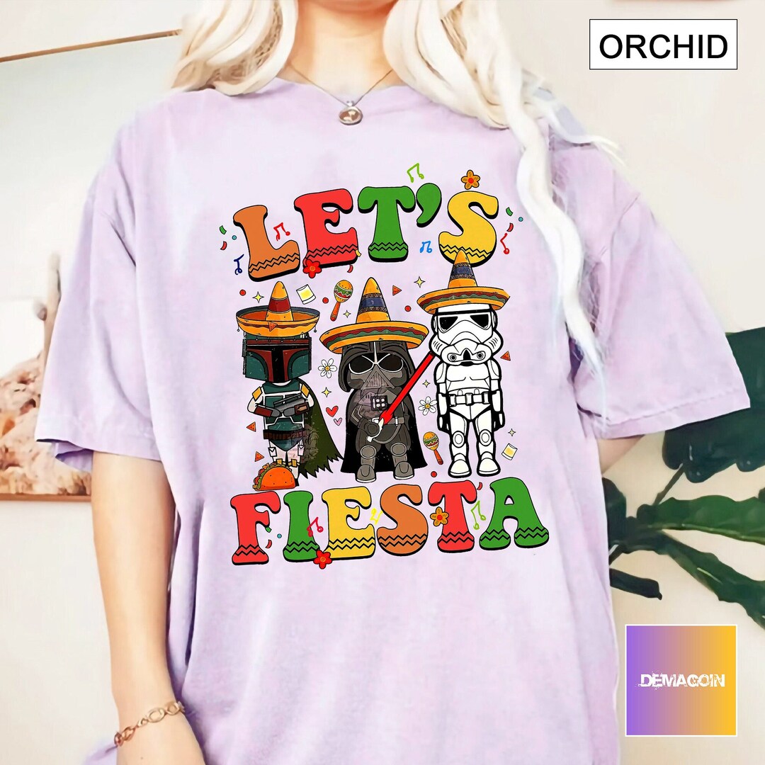Star Wars Cinco De Mayo Let's Fiesta Shirt, Mexican Fiesta Shirt ...