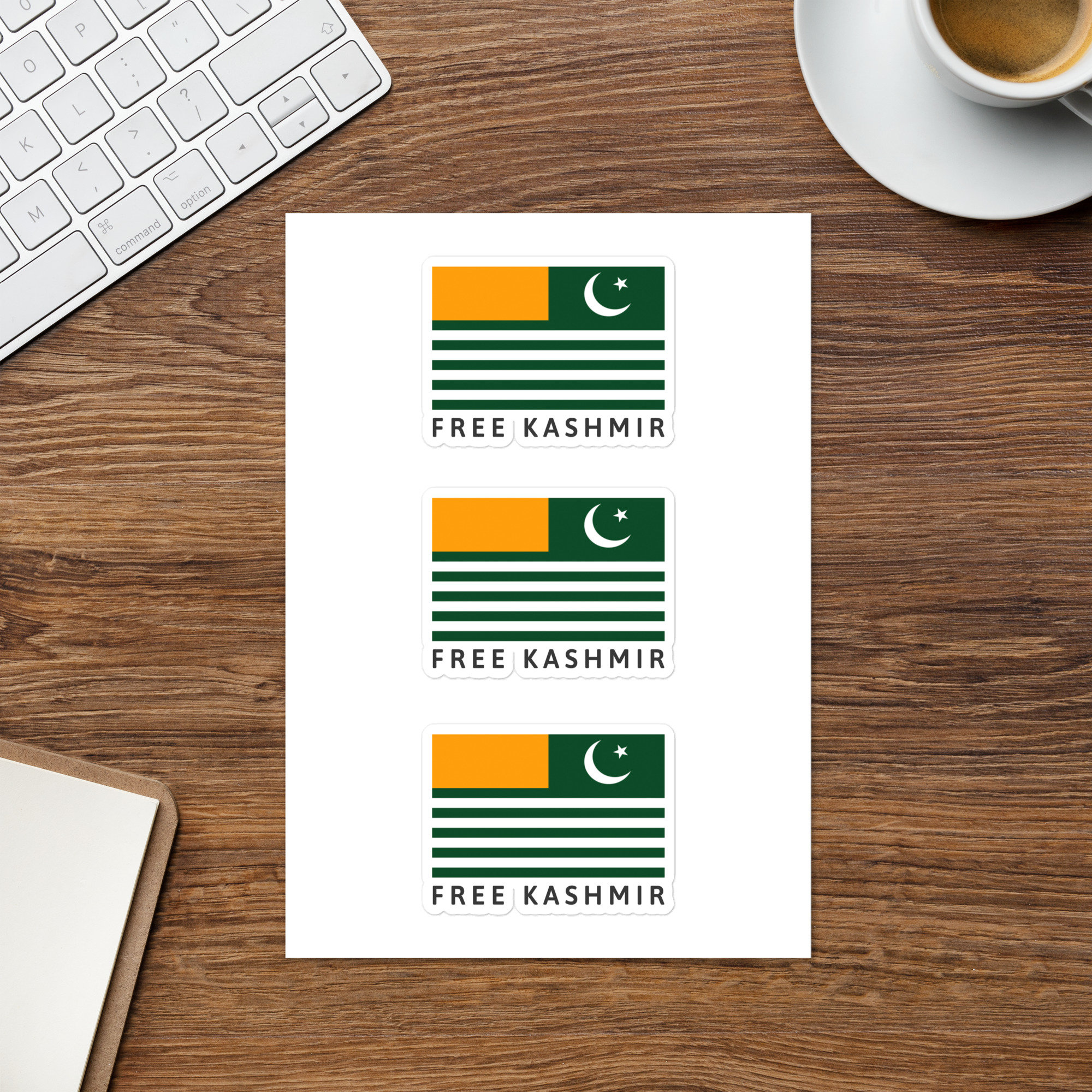 Free Kashmir Sticker Pack, Kashmir Flag Sticker - Etsy