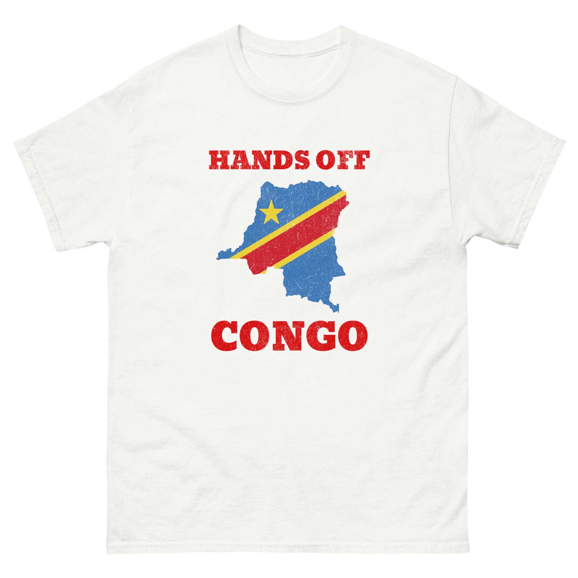 Hands off Congo T-shirt Free Congo Tee Free Democratic - Etsy