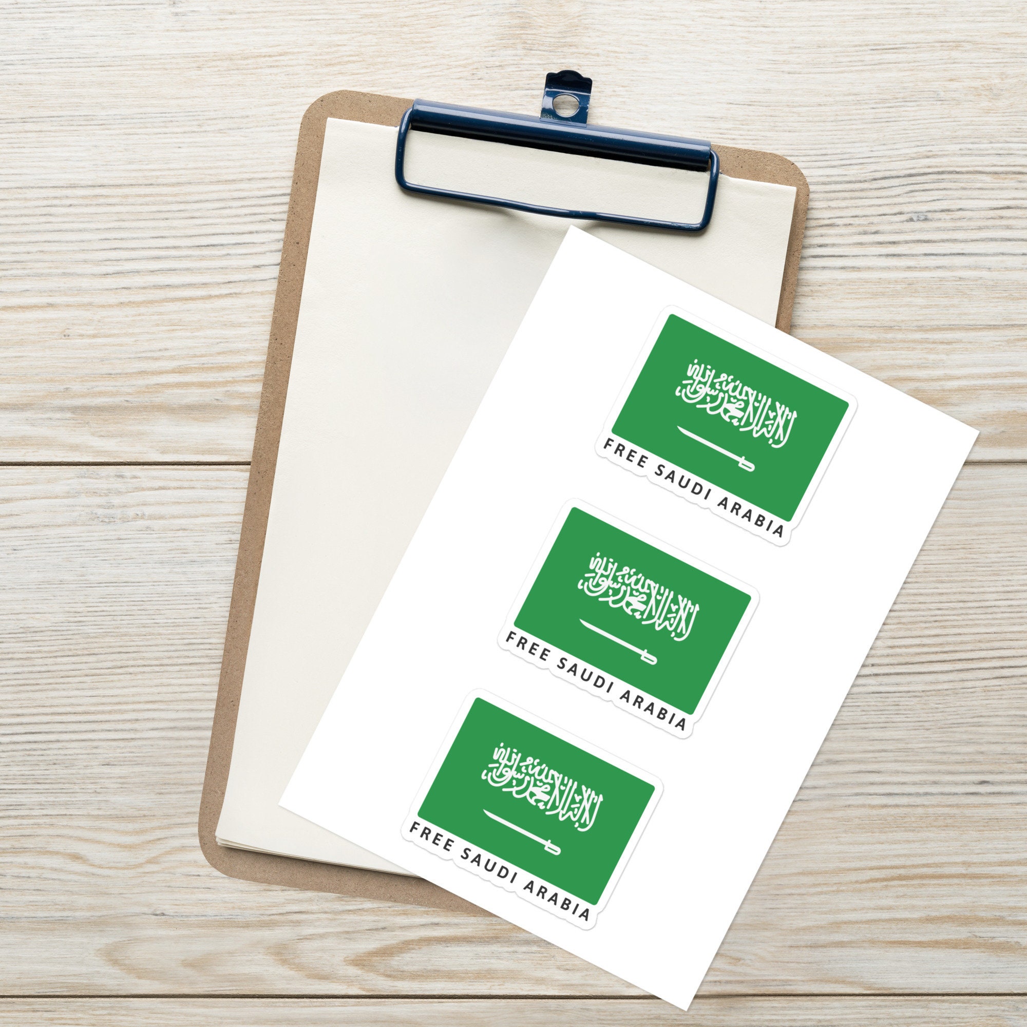 Saudi Arabia Flag Sticker Pack: Glossy Decals - Etsy