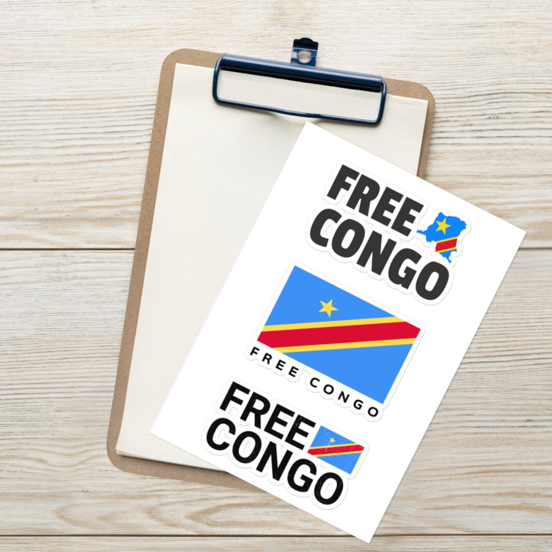 Free Congo Sticker Pack, Congo Flag Support, Save Congo, Congolese ...