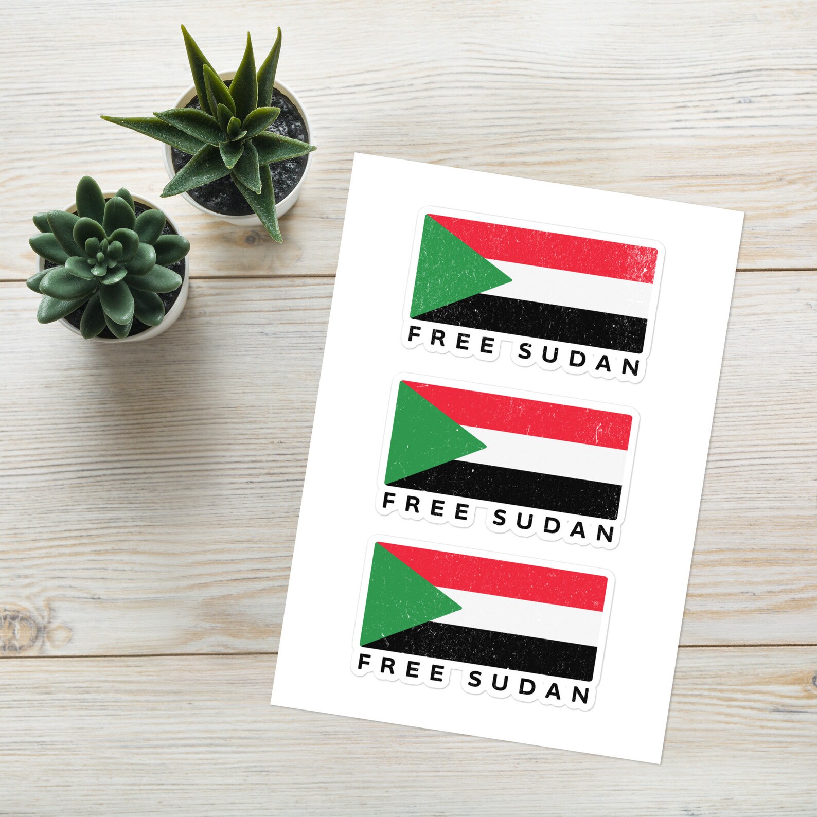 Free Sudan Sticker Pack, Sudanese Flag Stickers, Support Sudan Sticker ...