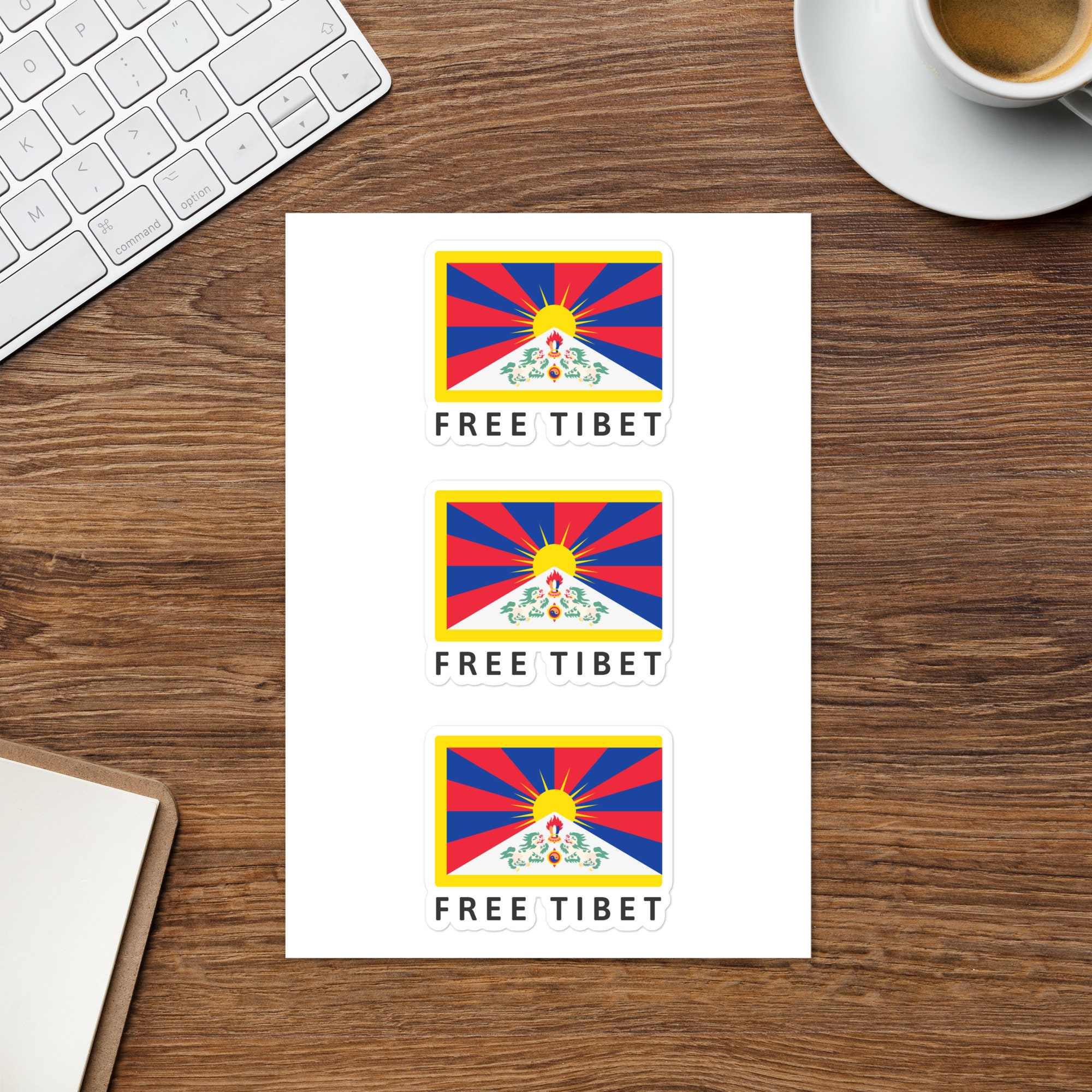 Free Tibet Sticker Pack - Etsy