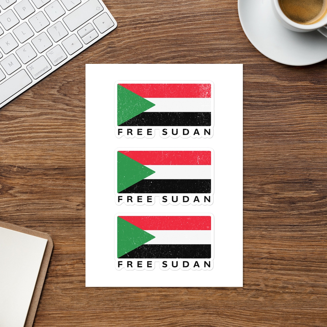 Free Sudan Sticker Pack, Sudanese Flag Stickers, Support Sudan Sticker ...