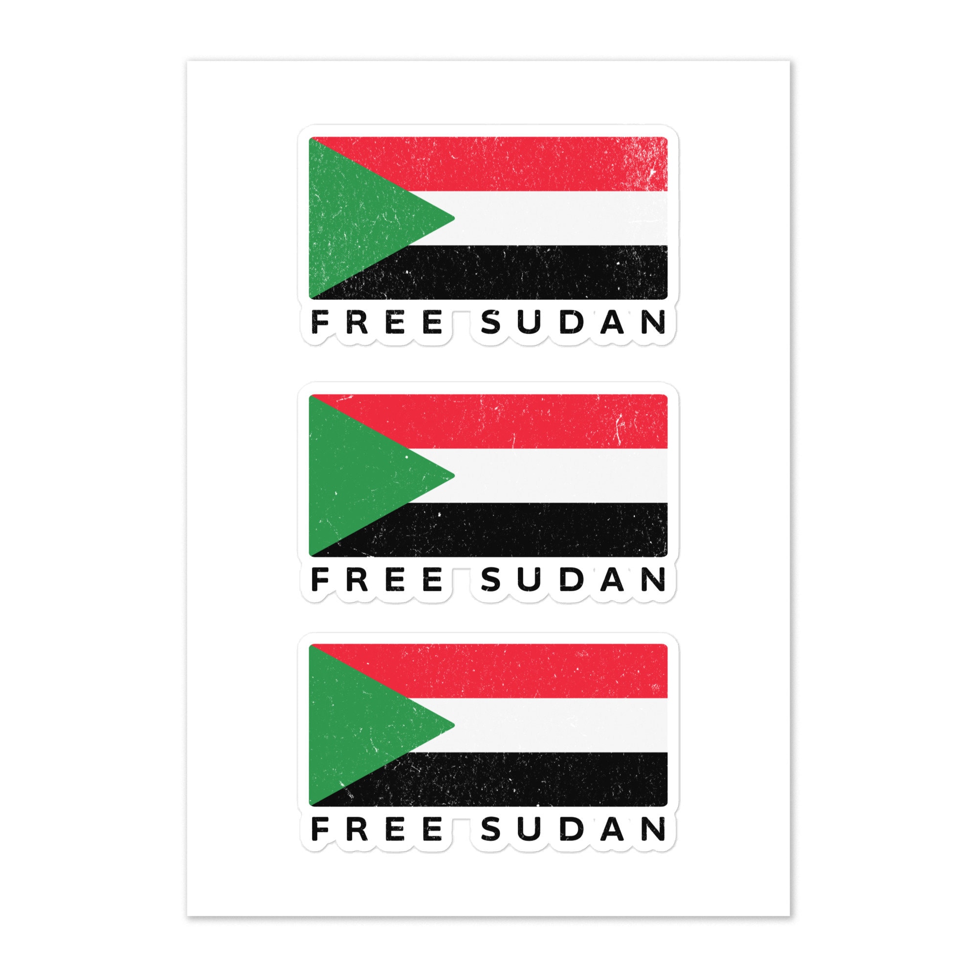 Free Sudan Sticker Pack, Sudanese Flag Stickers, Support Sudan Sticker ...