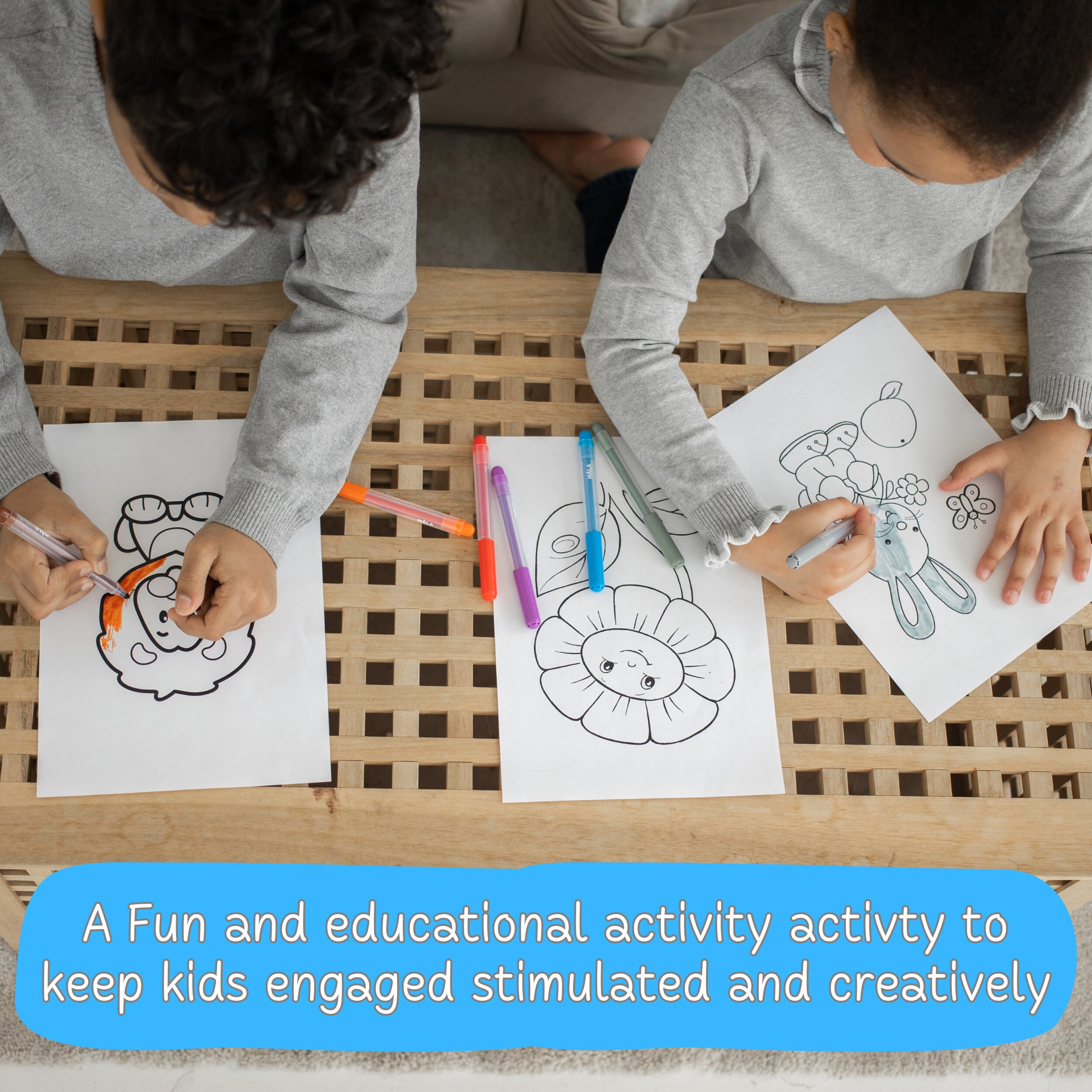 52 Easy Coloring Pages for Kids, Toddlers, Preschoolers Toddlers ...