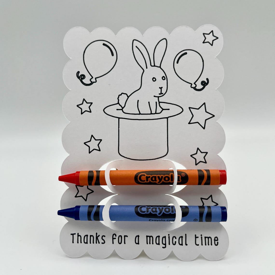 Magic Show Party Favor: Kids Birthday Goodie Bags With Crayons - Etsy