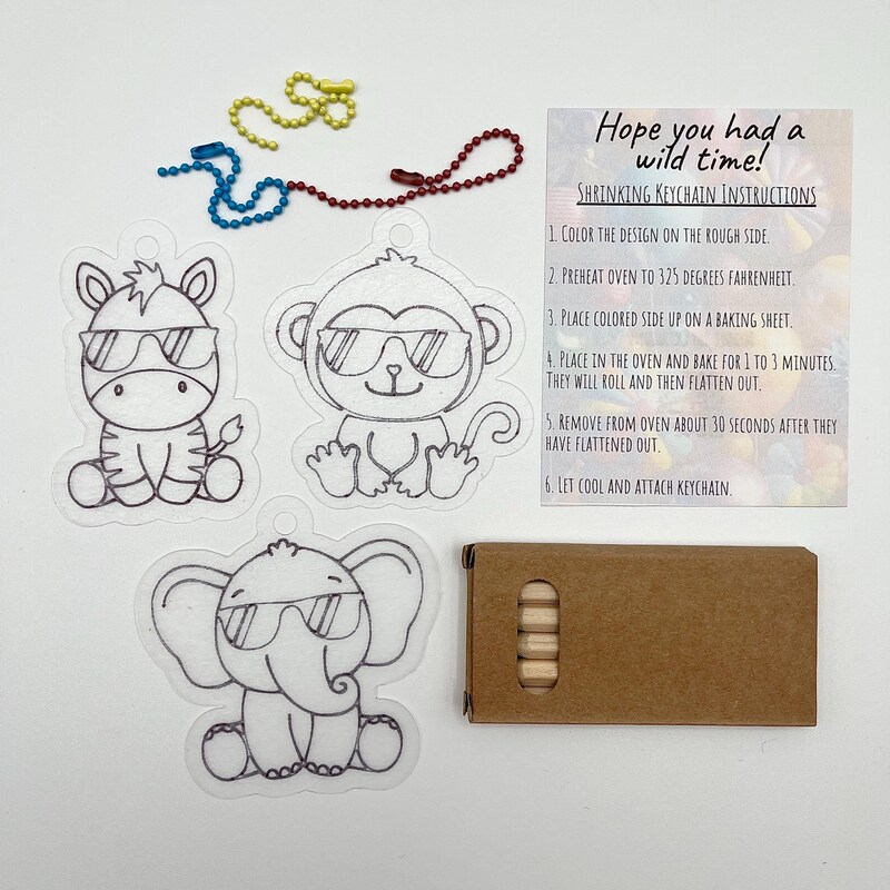Safari Animal Goody Bags - Etsy