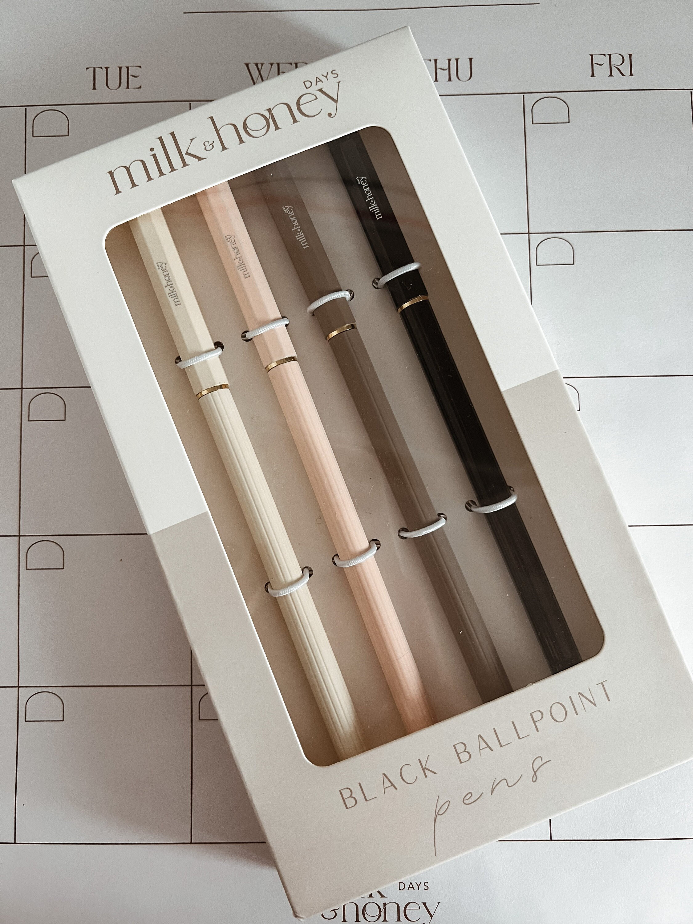 Neutral Minimalistic Pen Set, Luxury Pens, Aesthetic Pens, Beige Pens ...