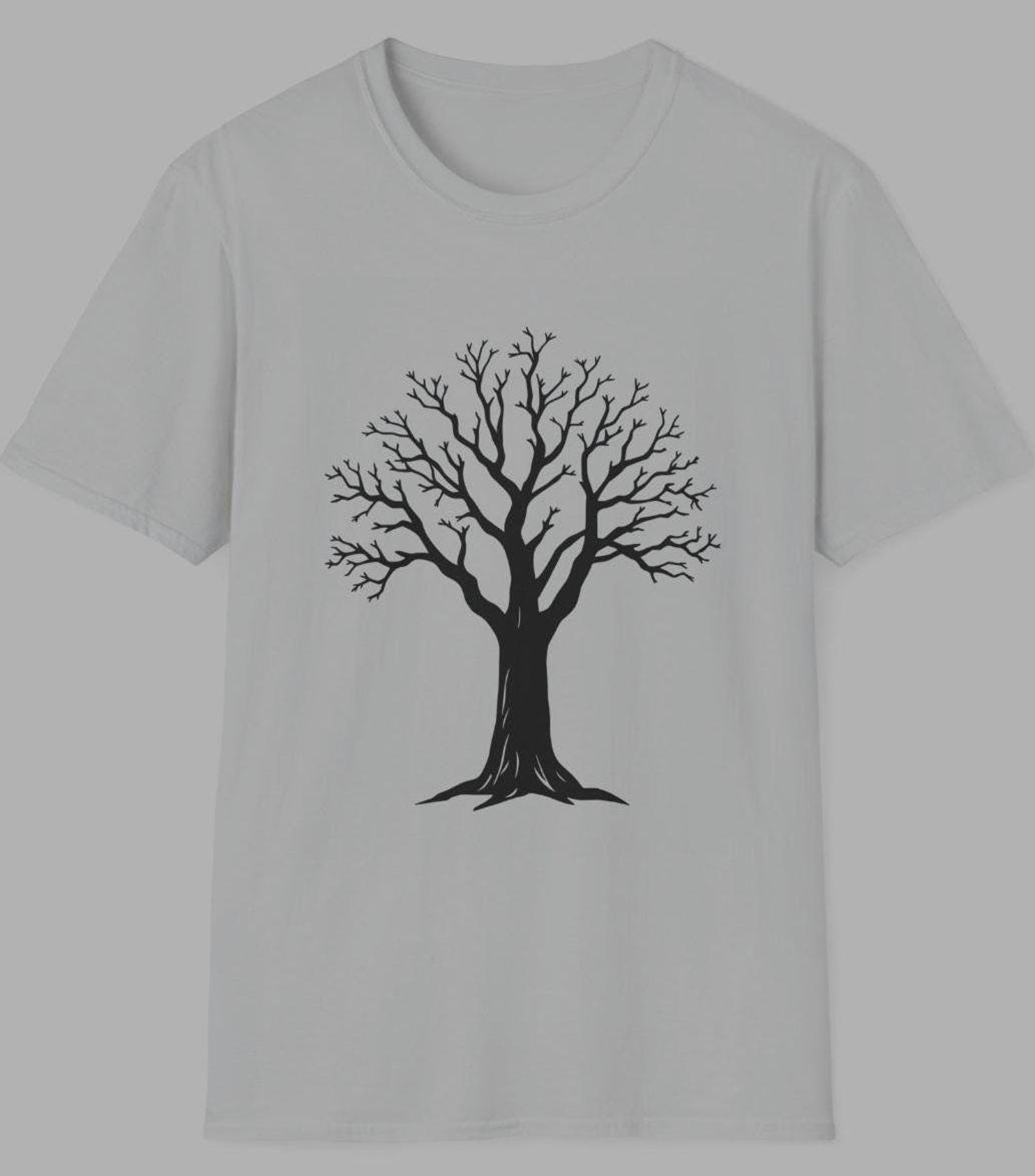 Oak Tree, Family Tree, Monochrome Design, Cut File Svg, Clipart and ...