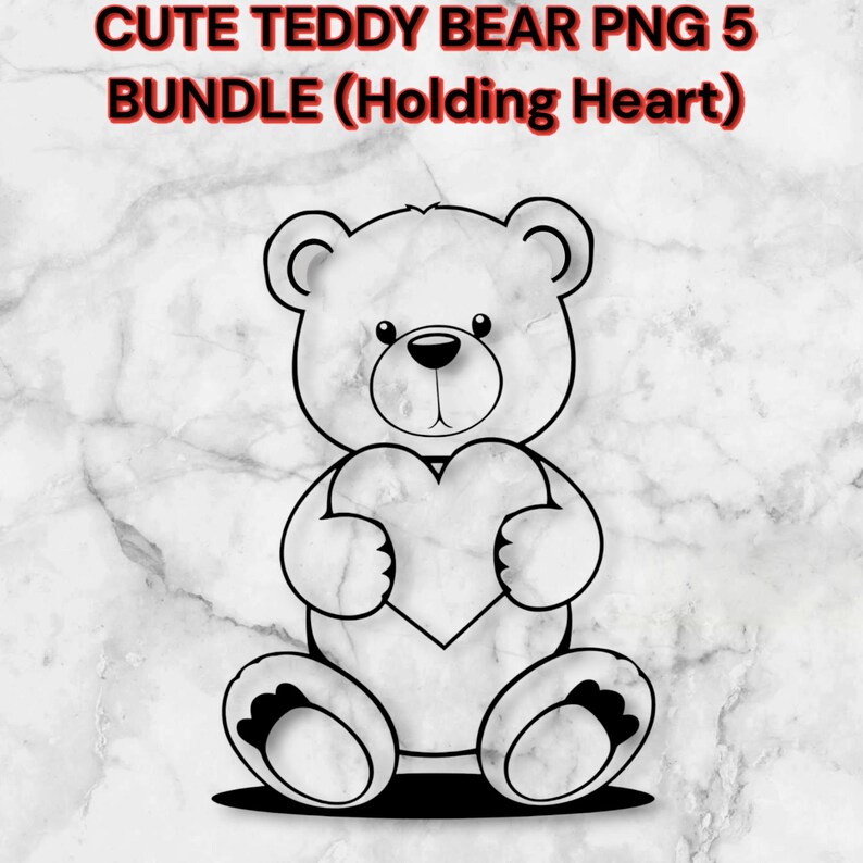 Teddy Bear Outline, Teddy Bear Svg, Teddy Bear Png, Bear Cricut, Bear ...