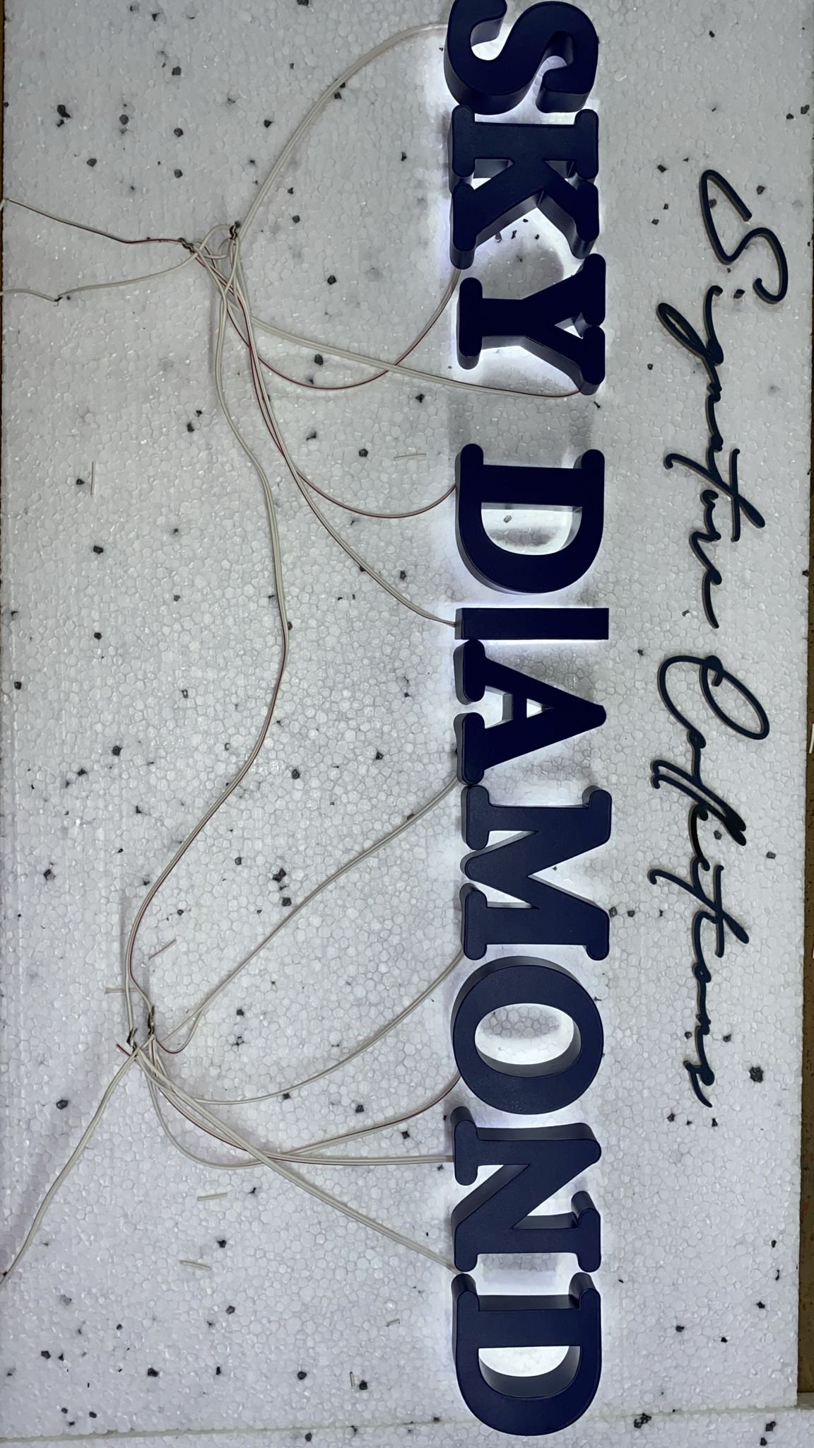 Office 3D Led, 3D Laser Cut Sign, 3D Logo Wall Sign, Custom 3d Logo, 3D ...