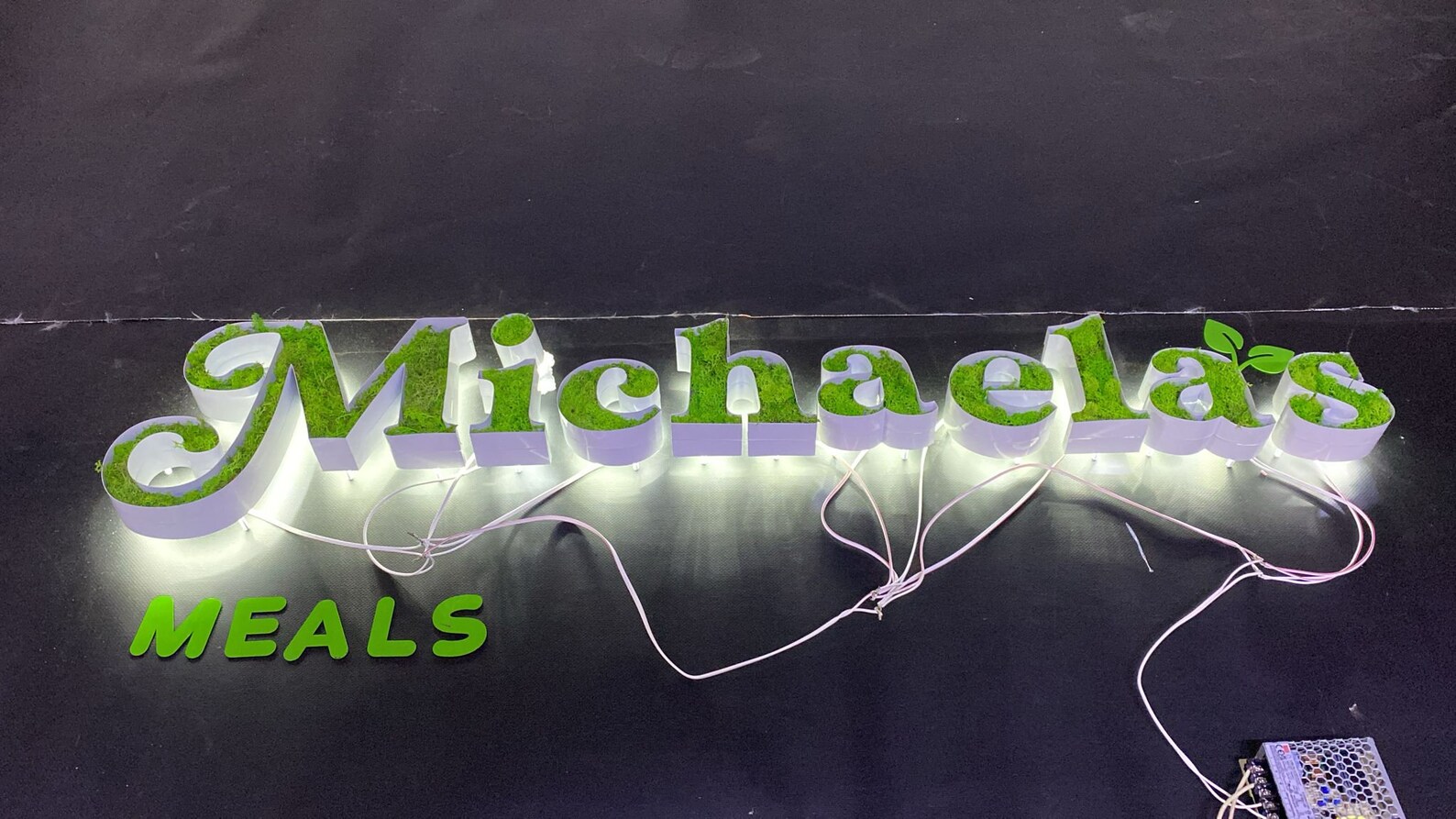 Moss Lettering, Moss Wall Art, Moss Wall, Moss Office, Moss Signs, Moss ...