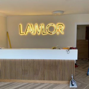 3D Custom Sign, Custom 3D Sign, 3D Illuminated Aign, 3D Sign Logo, 3D ...