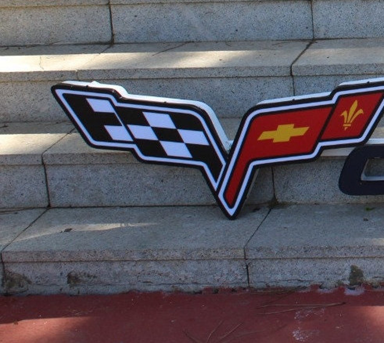 Corvette Art, Chevrolet Corvette, Corvette Signs, Corvette Wall Art ...