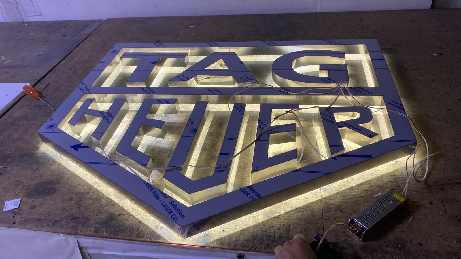 Custom Metal Letters, Custom Cutout Metal, Metal 3D, Metallic Logo ...