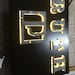 Metal Letters Logo, Custom Metal Letters, Metal Lettering, 3D Metal ...