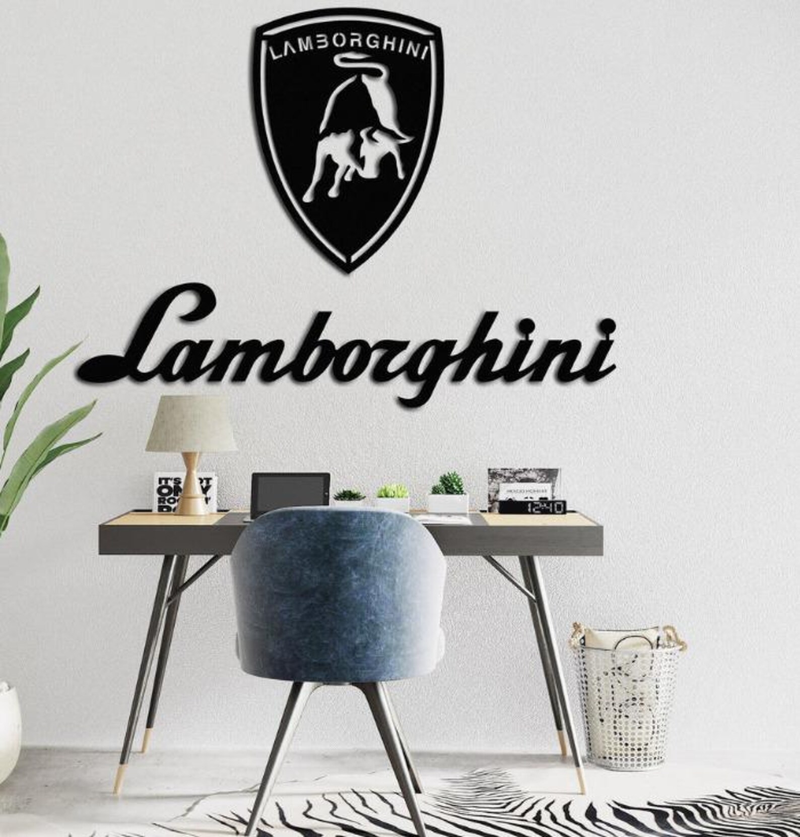 Lamborghini Sign, Lamborghini Decor, Lamborghini, Lamborghini Wall Art ...