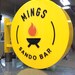 Outdoor Round Sign, Round Acrylic Sign, Light Box Sign Board, Double ...