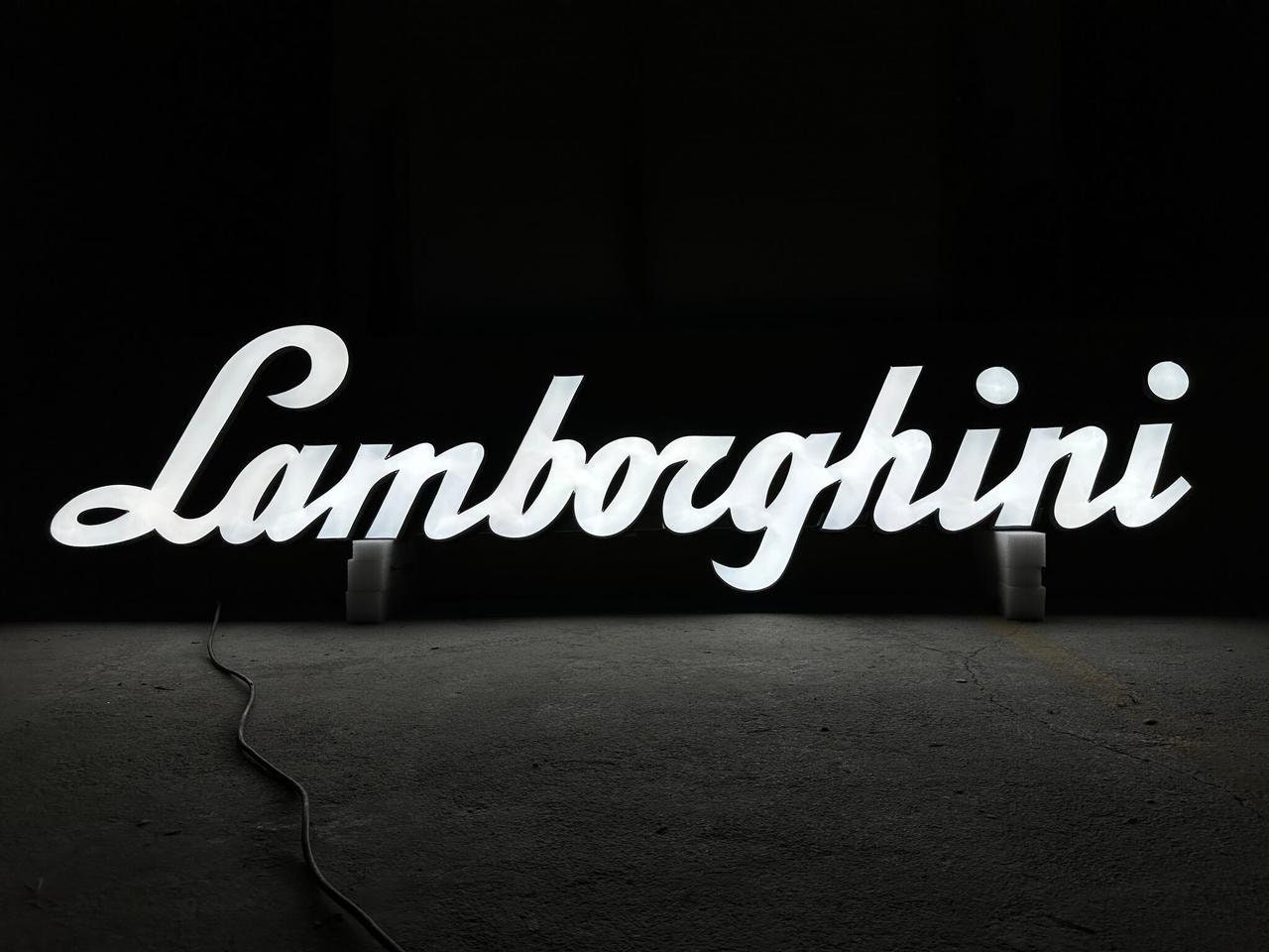 Lamborghini Sign, Lamborghini Decor, Lamborghini, Lamborghini Wall Art ...