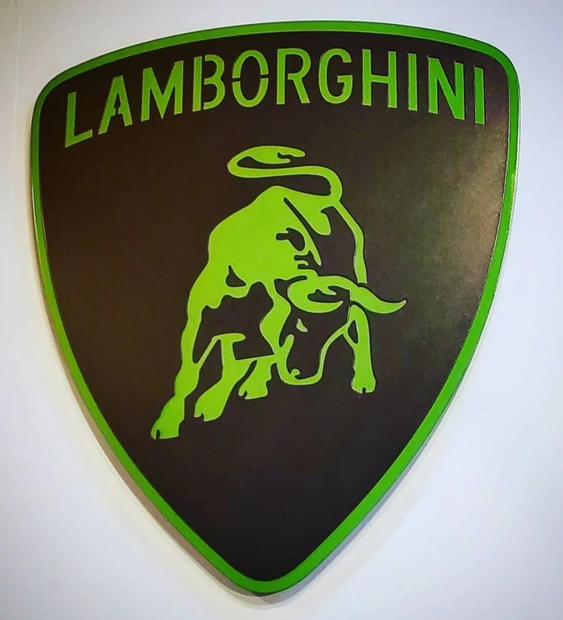 Lamborghini Sign, Lamborghini Decor, Lamborghini, Lamborghini Wall Art ...
