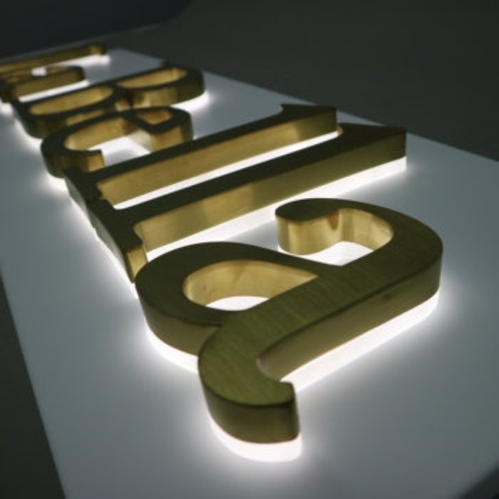 Metal Signage, Brushed Metal Logo, 3d Metal Sign, Metal Sign Custom ...