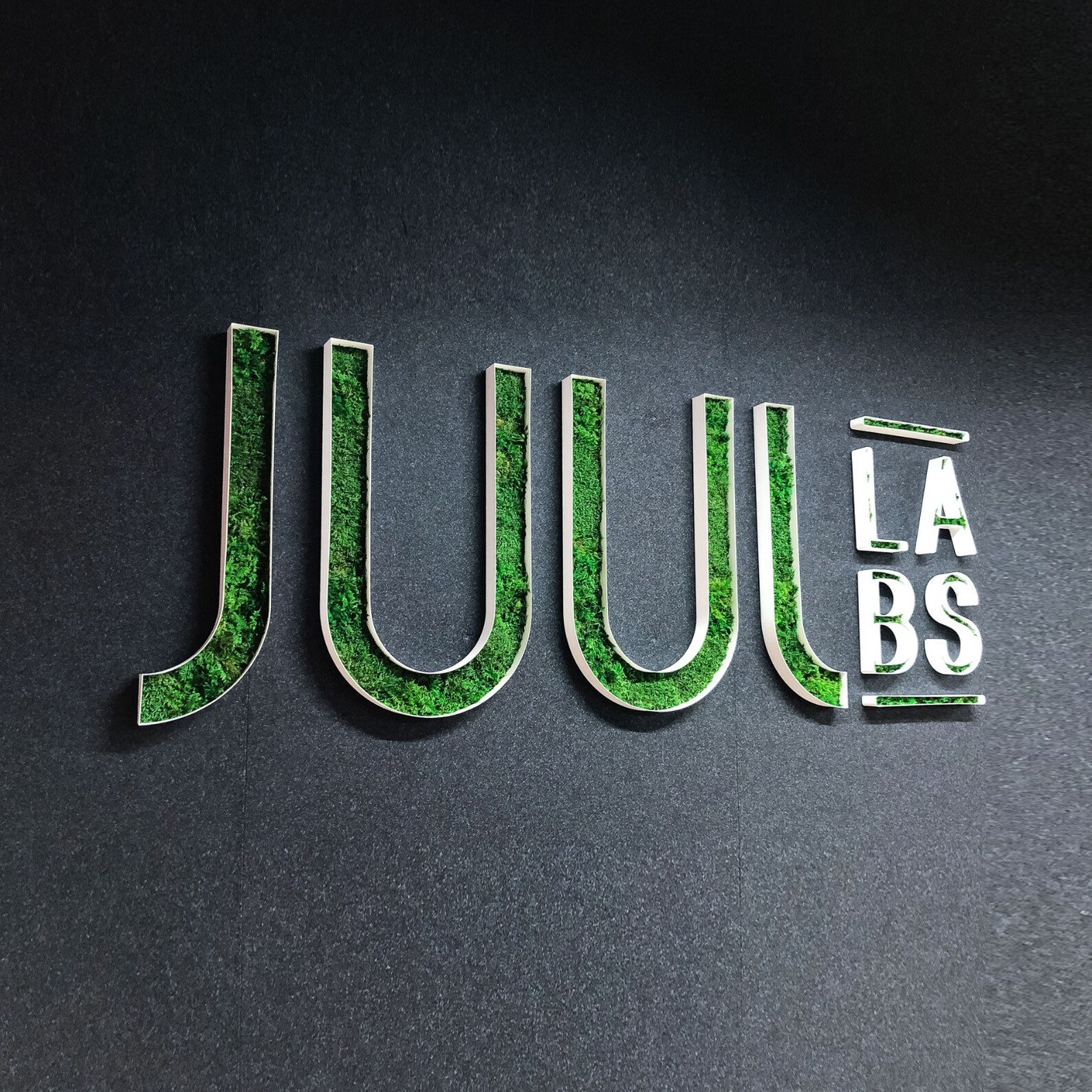 Moss Lettering, Moss Wall Art, Moss Wall, Moss Office, Moss Signs, Moss ...
