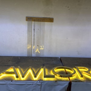 3D Custom Sign, Custom 3D Sign, 3D Illuminated Aign, 3D Sign Logo, 3D ...