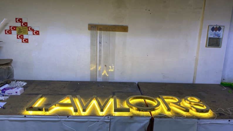 3D Custom Sign, Custom 3D Sign, 3D Illuminated Aign, 3D Sign Logo, 3D ...