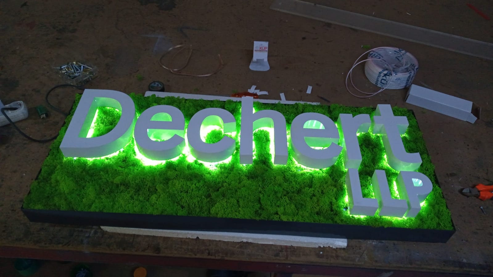 Moss Lettering, Moss Wall Art, Moss Wall, Moss Office, Moss Signs, Moss ...