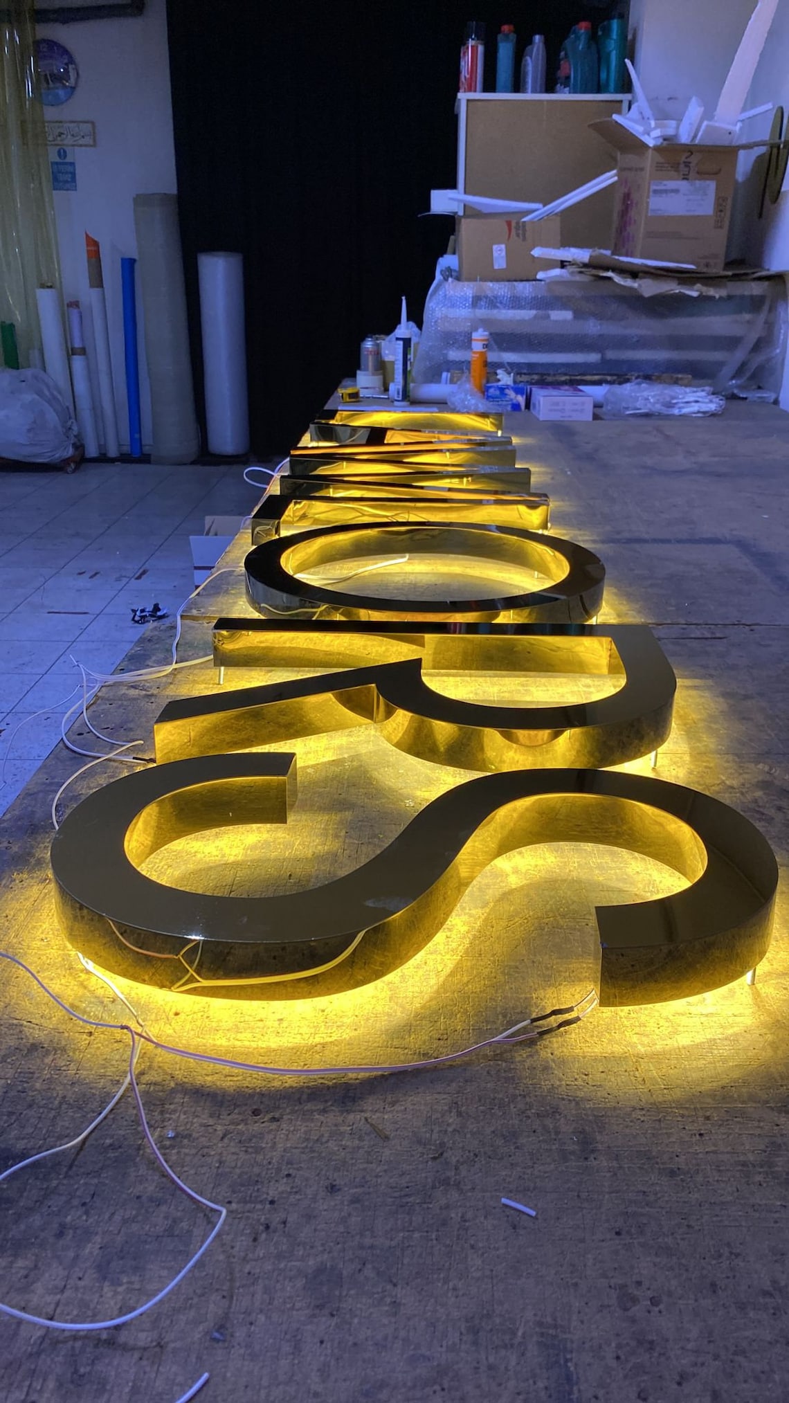 3D Custom Sign, Custom 3D Sign, 3D Illuminated Aign, 3D Sign Logo, 3D ...