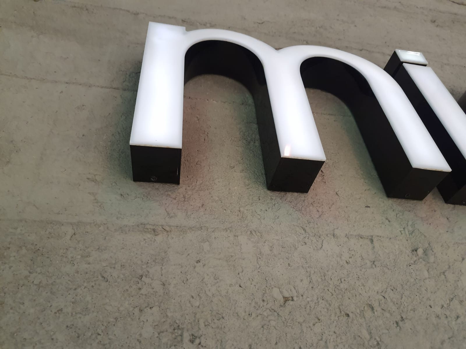 Office 3D Led, 3D Laser Cut Sign, 3D Logo Wall Sign, Custom 3d Logo, 3D ...