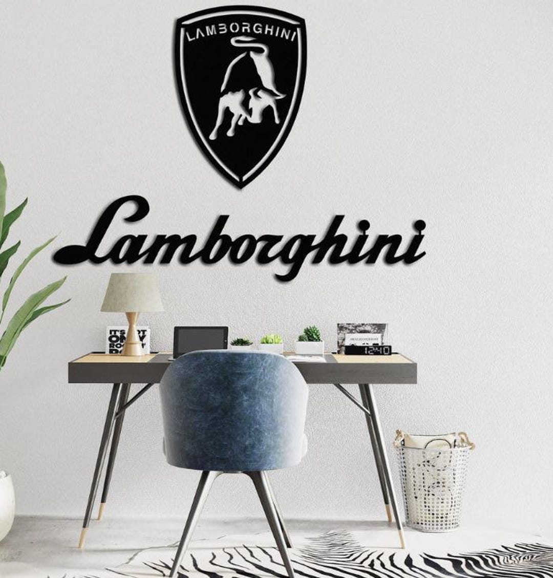 Lamborghini Sign, Lamborghini Decor, Lamborghini, Lamborghini Wall Art ...