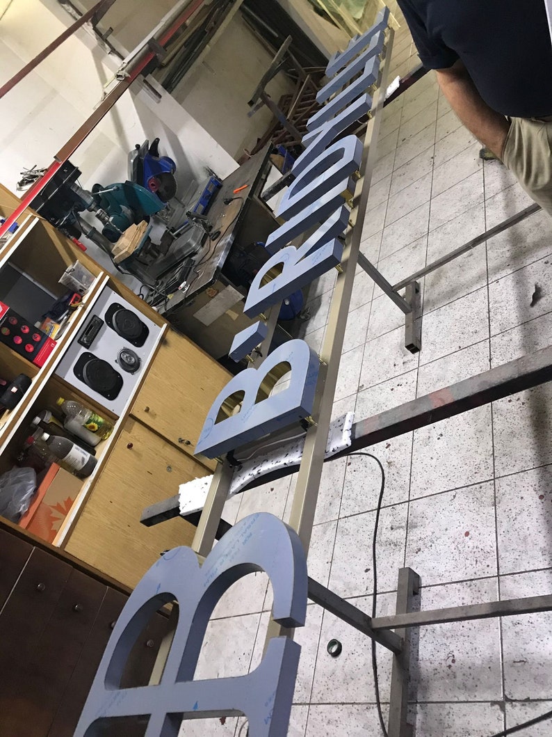 Custom Metal Logo, Custom Shop Sign, Outdoor Hanging Sign, Custom ...