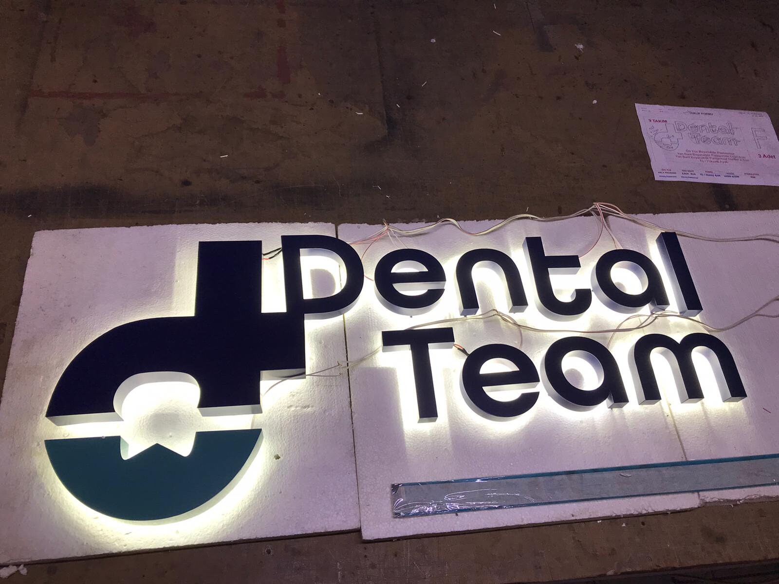 Tooth Sign, Teeth Art, Dr. Teeth, Backlit Sign Custom, Logo Office Sign ...