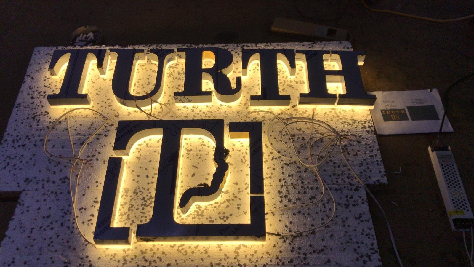 Metal Letters Logo, Custom Metal Letters, Metal Lettering, 3D Metal ...